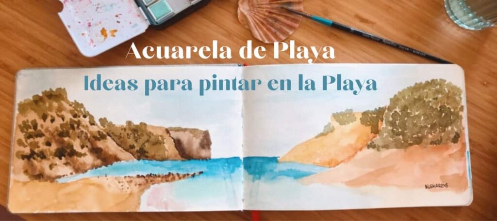 Ideas de Acuarela de Playa | Violeta Lujan