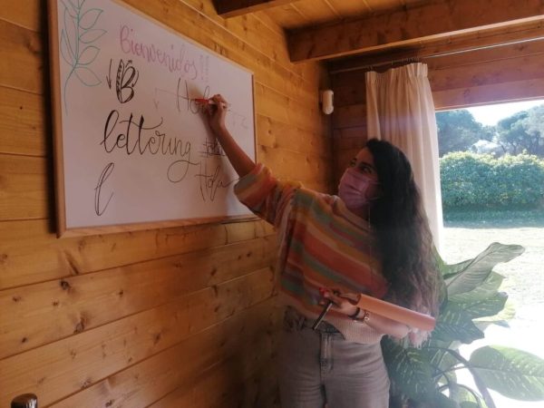 Letras Lettering para PRINCIPIANTES -parte 1 | Violeta Lujan